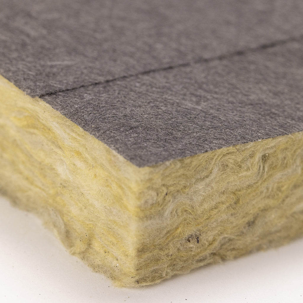 Buy Black Tissue Faced Stone Wool Acoustic Lining Slab | Siderise ...